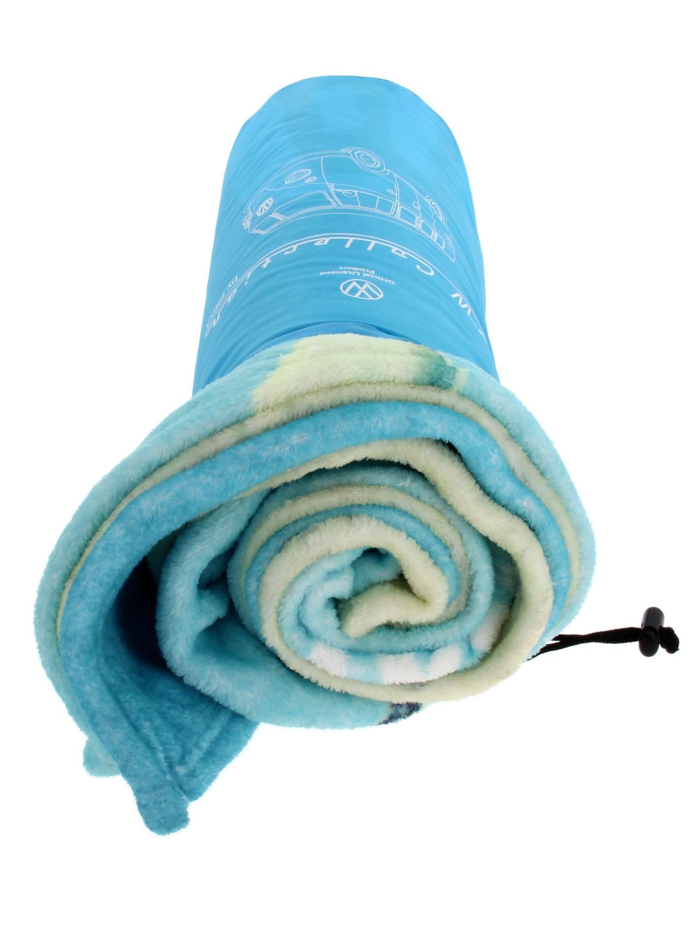VW T1 Bulli Bus & Beetle fleece blanket 150x200cm VW T1 Bulli Bus ...